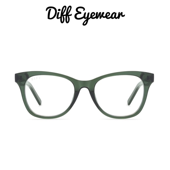 Diff Eyewear | Accessories | New Diff Carina Glasses In Dark Green ...